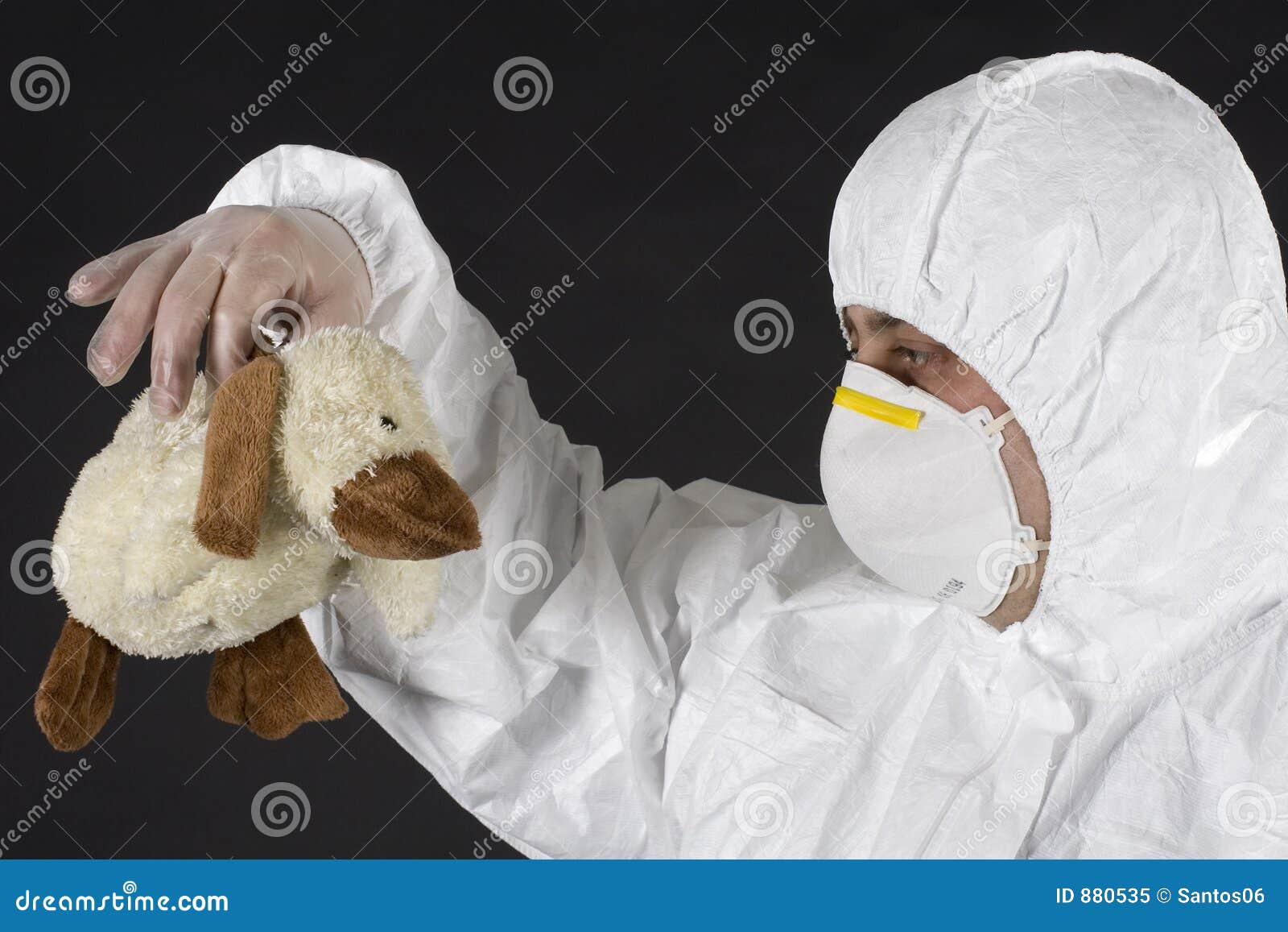 Risico van besmetting stock afbeelding. Image of vogel - 880535