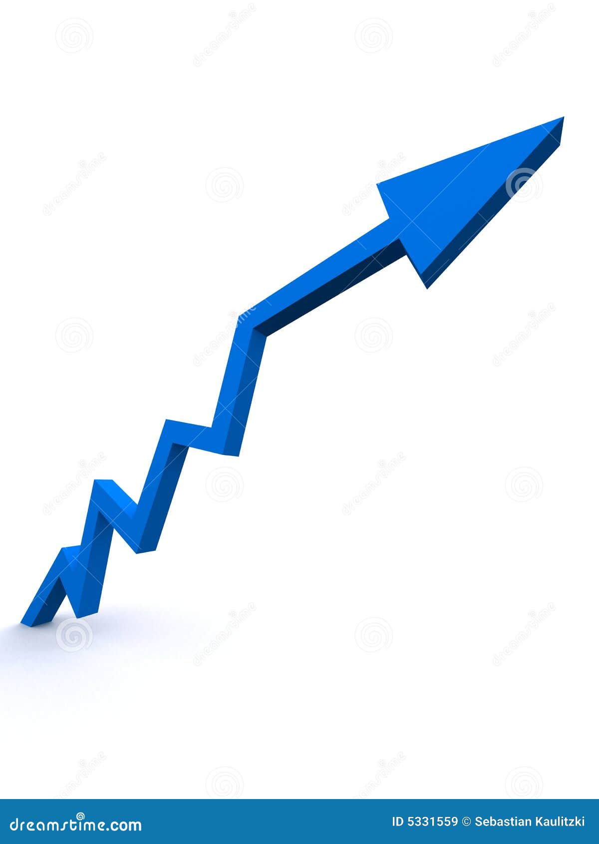 Rising stock illustration. Illustration of diagram, earnings - 5331559