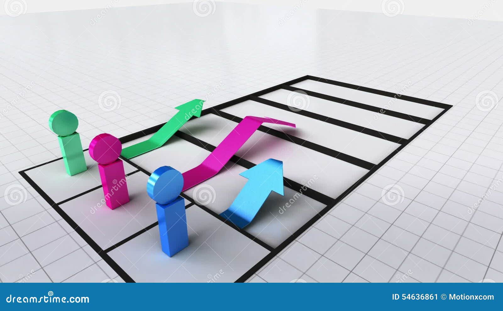 Rising Arrow Graph with Population Growth,Growing Charts. Stock Video ...
