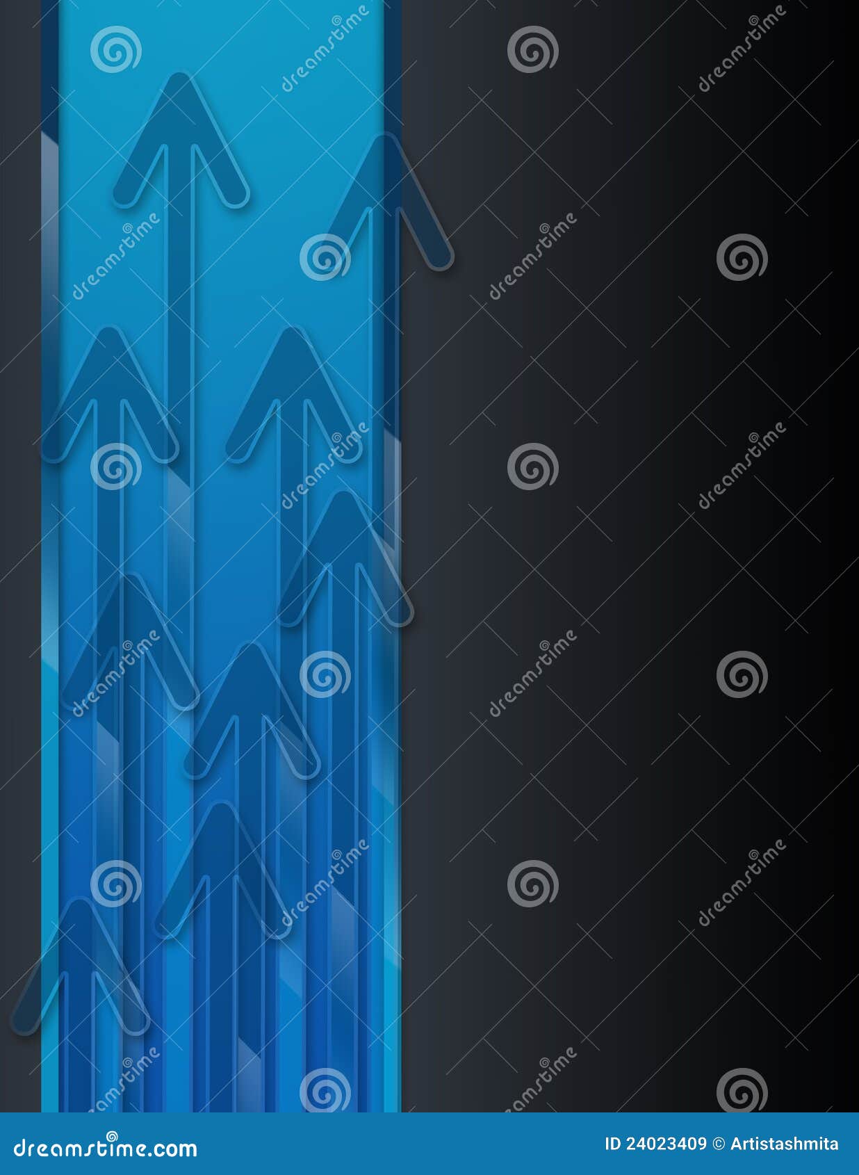 Rising arrows background stock illustration. Illustration of rising ...