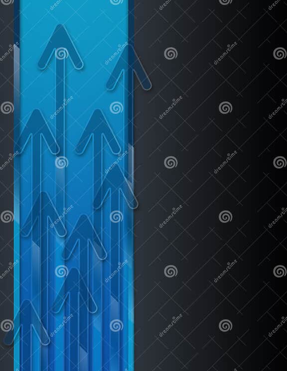 Rising arrows background stock illustration. Illustration of rising ...