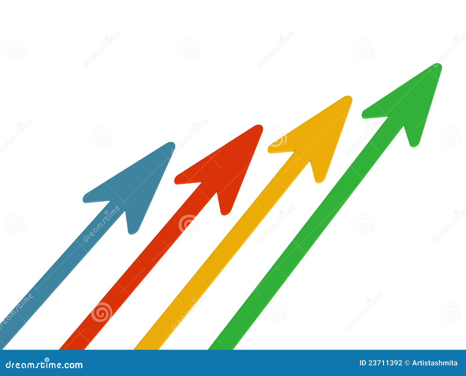 Rising Arrows And Graphs Royalty-Free Stock Photography | CartoonDealer ...