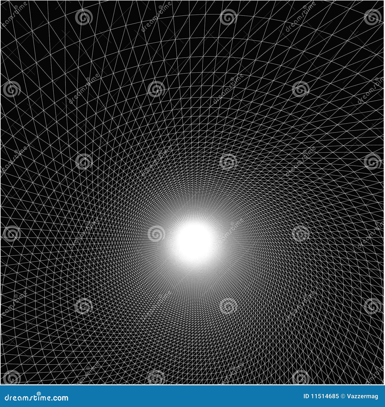 Rising of the Artificial Digital Sun. Stock Vector - Illustration of ...