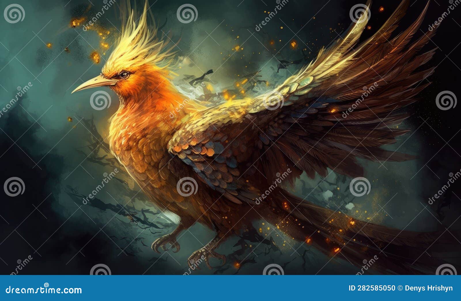 Rising from Ashes: Phoenix Bird Embodies the Power of Rebirth and ...
