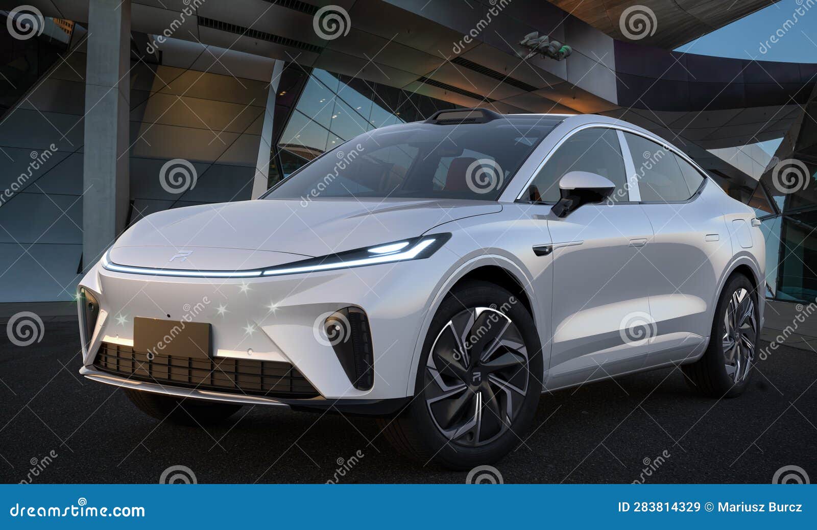 The Rising Auto R7-Electric SUV from China Editorial Stock Image ...