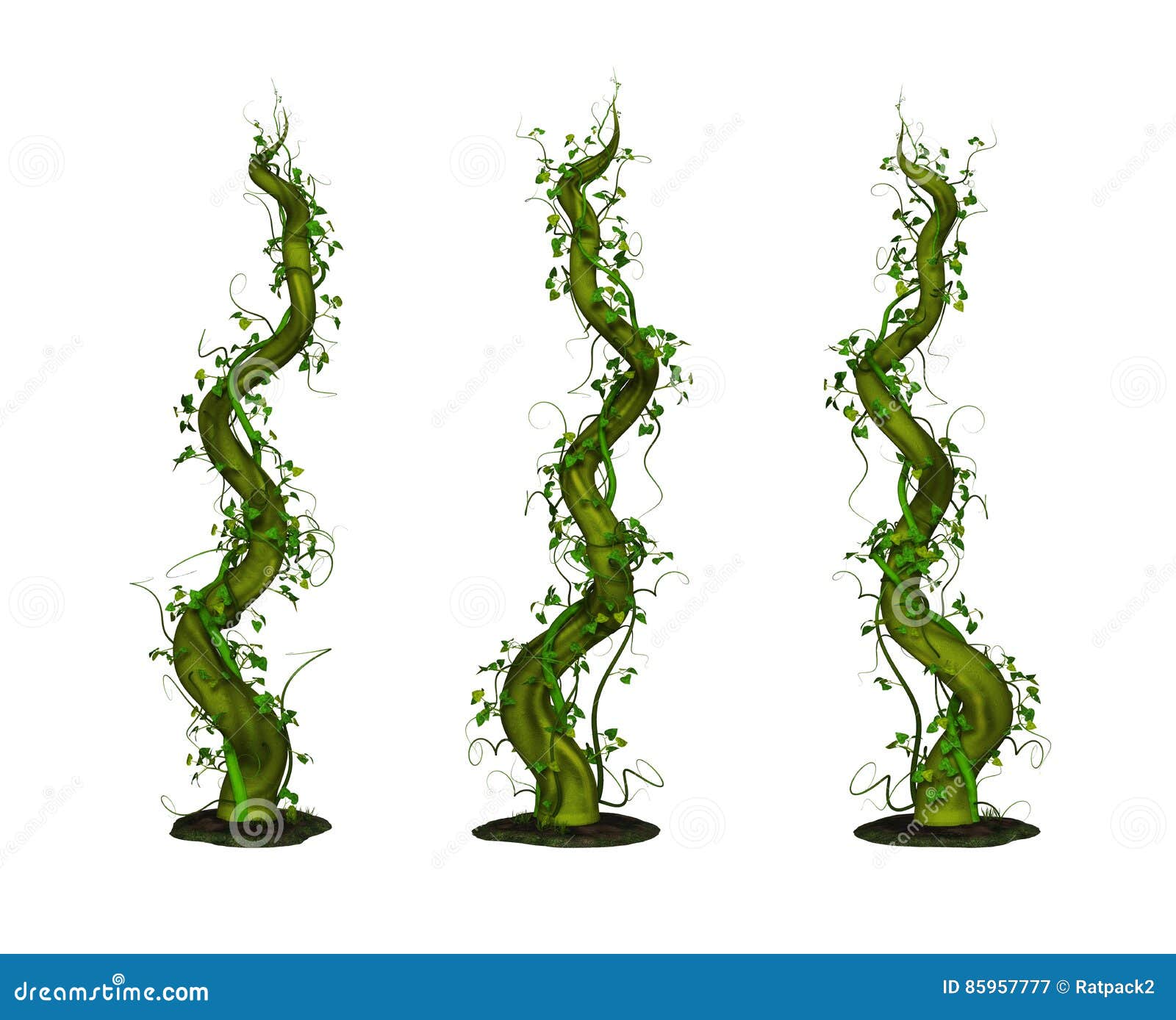 Rising Beanstalk stock illustration. Illustration of emerging - 85957777