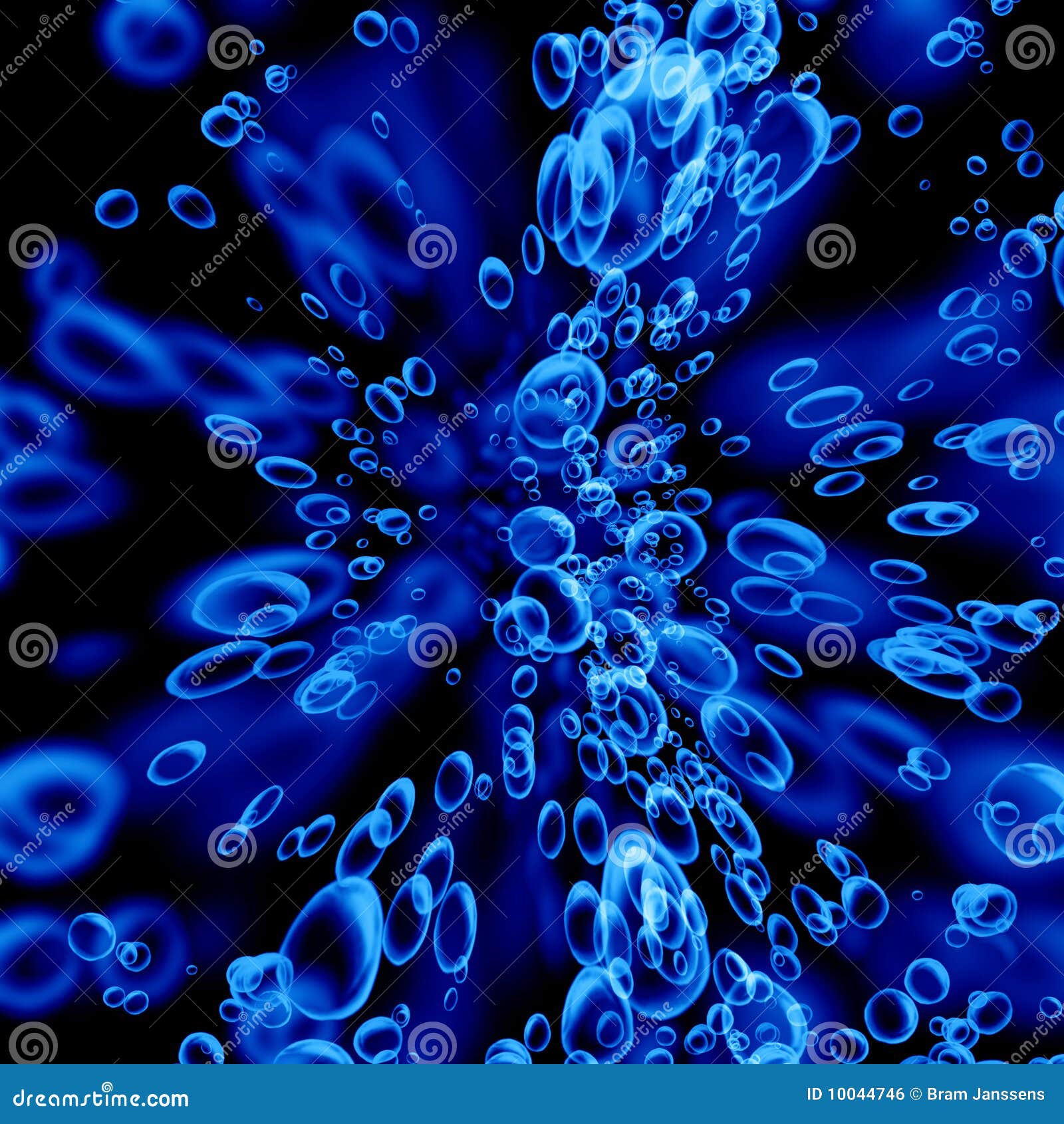 Rising bubbles stock illustration. Illustration of texture - 10044746
