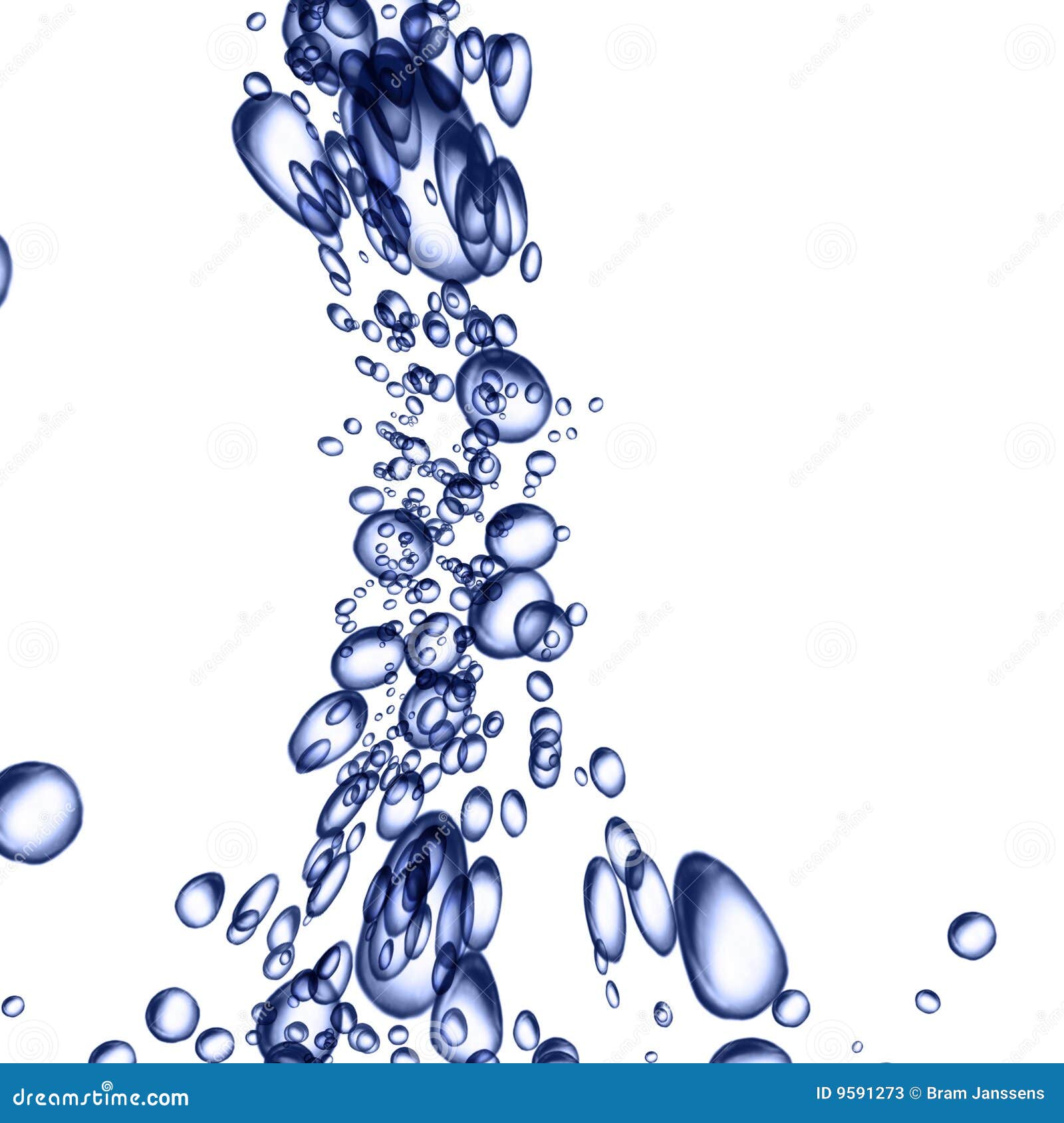 Rising bubbles stock illustration. Illustration of rising - 9591273