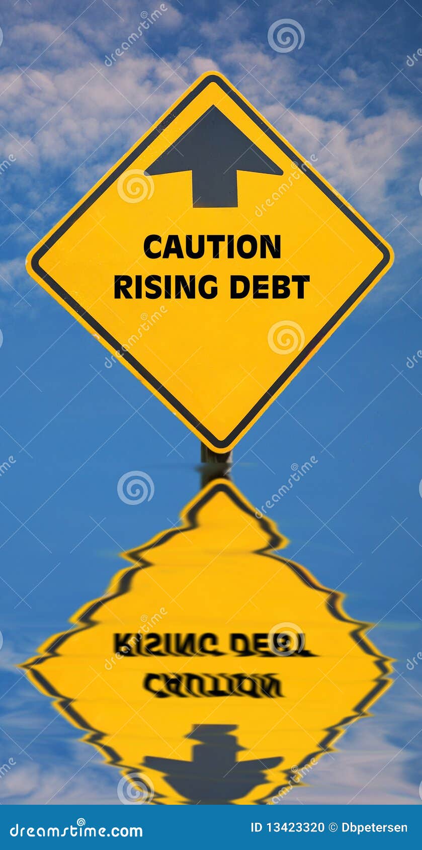 Rising Debt stock photo. Image of ecomony, future, banks - 13423320