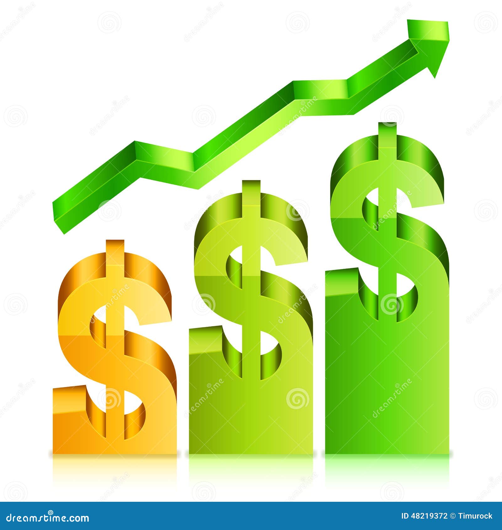 Set Of Dollar Rate, Winner Ribbon And Candlestick Graph Line Icons. For ...