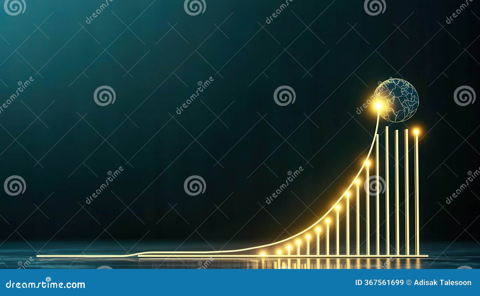 Demand Curve. Graphic Model Representing Relationship Between Product ...