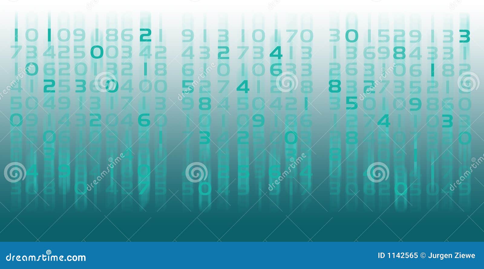 Rising/Falling Numbers stock illustration. Illustration of internet ...