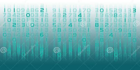 Rising/Falling Numbers stock illustration. Illustration of internet ...