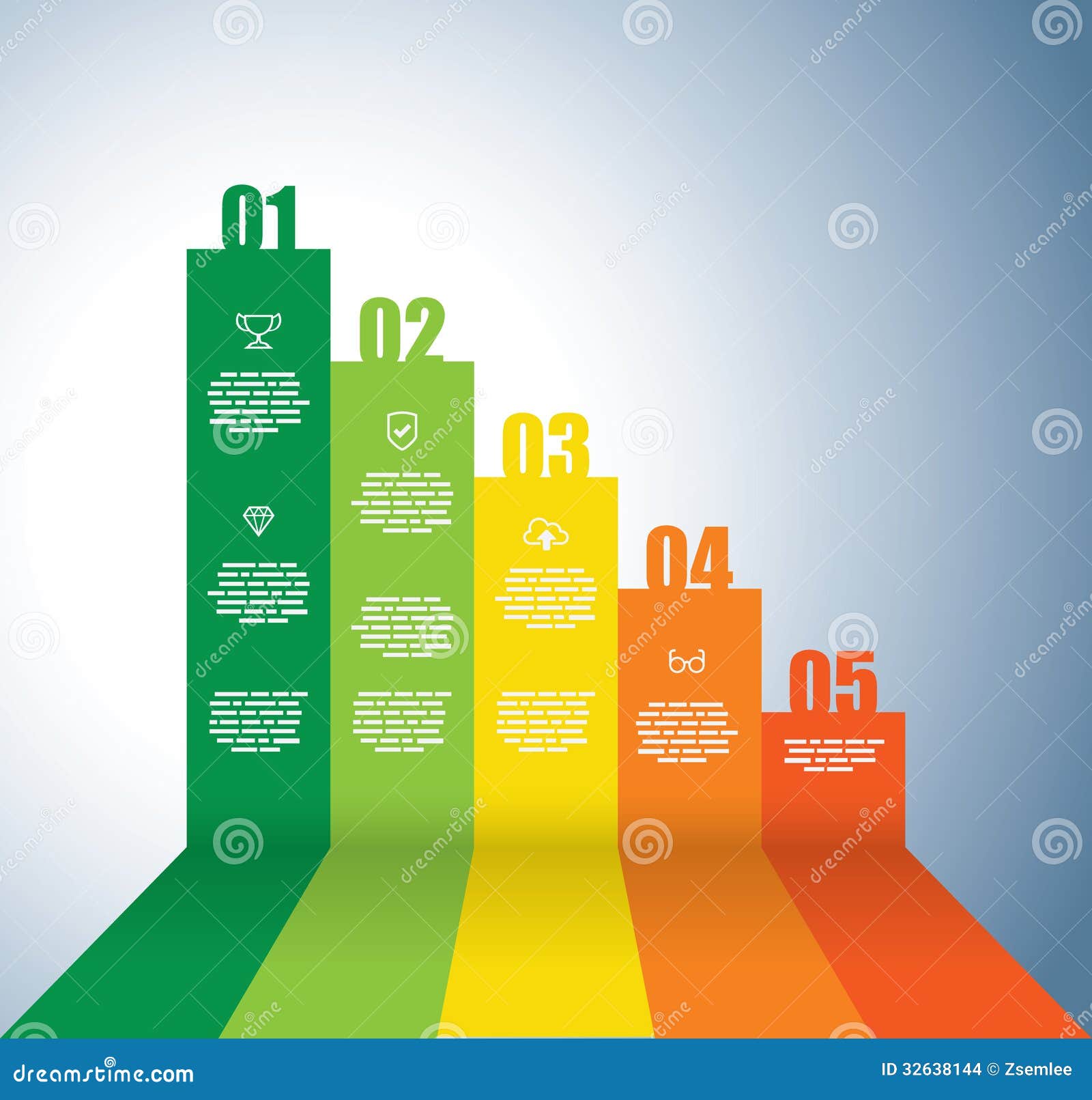 Rising Graph Stock Photography | CartoonDealer.com #5019824