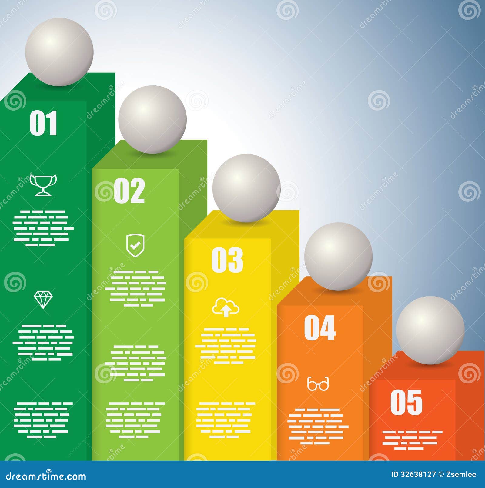 Rising Graph Stock Photography | CartoonDealer.com #5019824