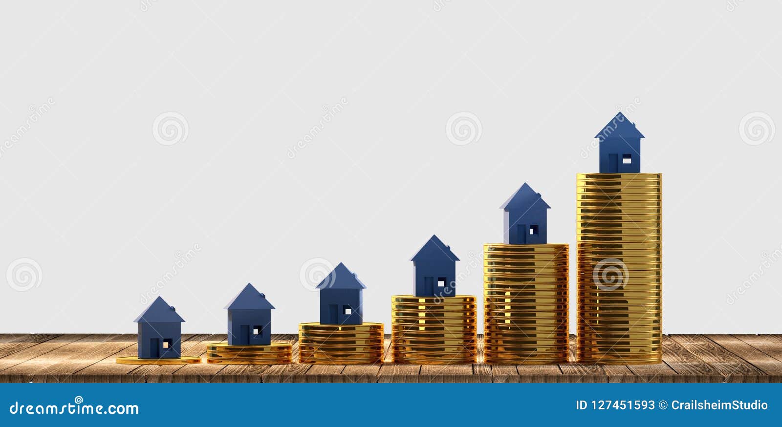 Rising House Prices Chart Stock Photography | CartoonDealer.com #56100278