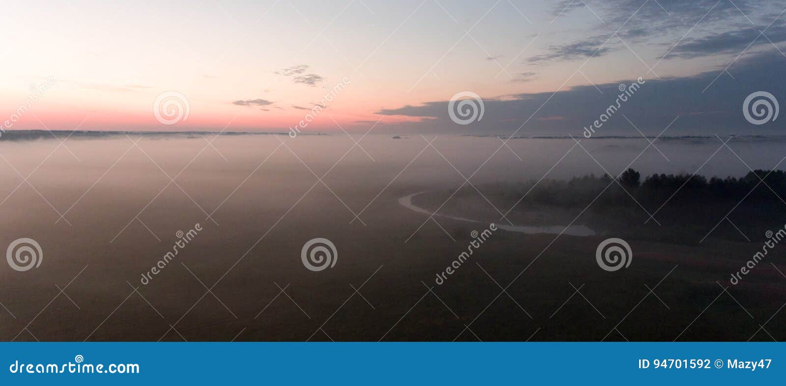 A rising of a new day stock photo. Image of mist, orange - 94701592