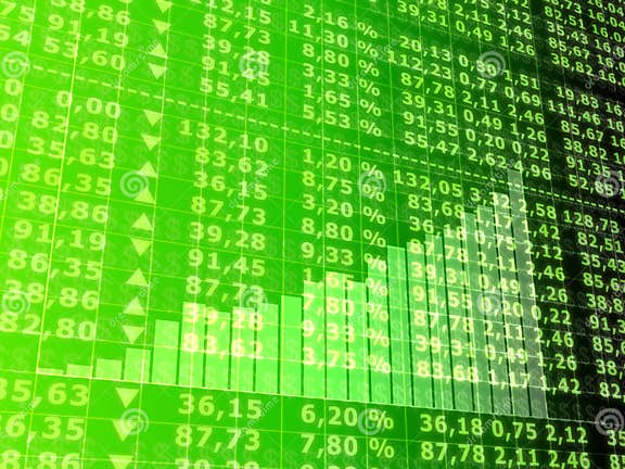 Rising numbers stock illustration. Illustration of information - 2579879