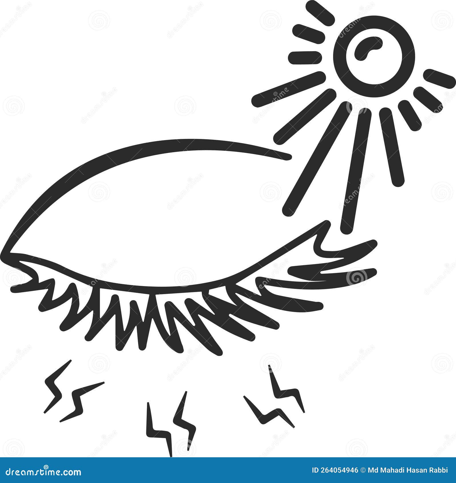 Eye Infection Icon, Eye Pain, Eye Discomfort Black Vector Icon. Stock ...