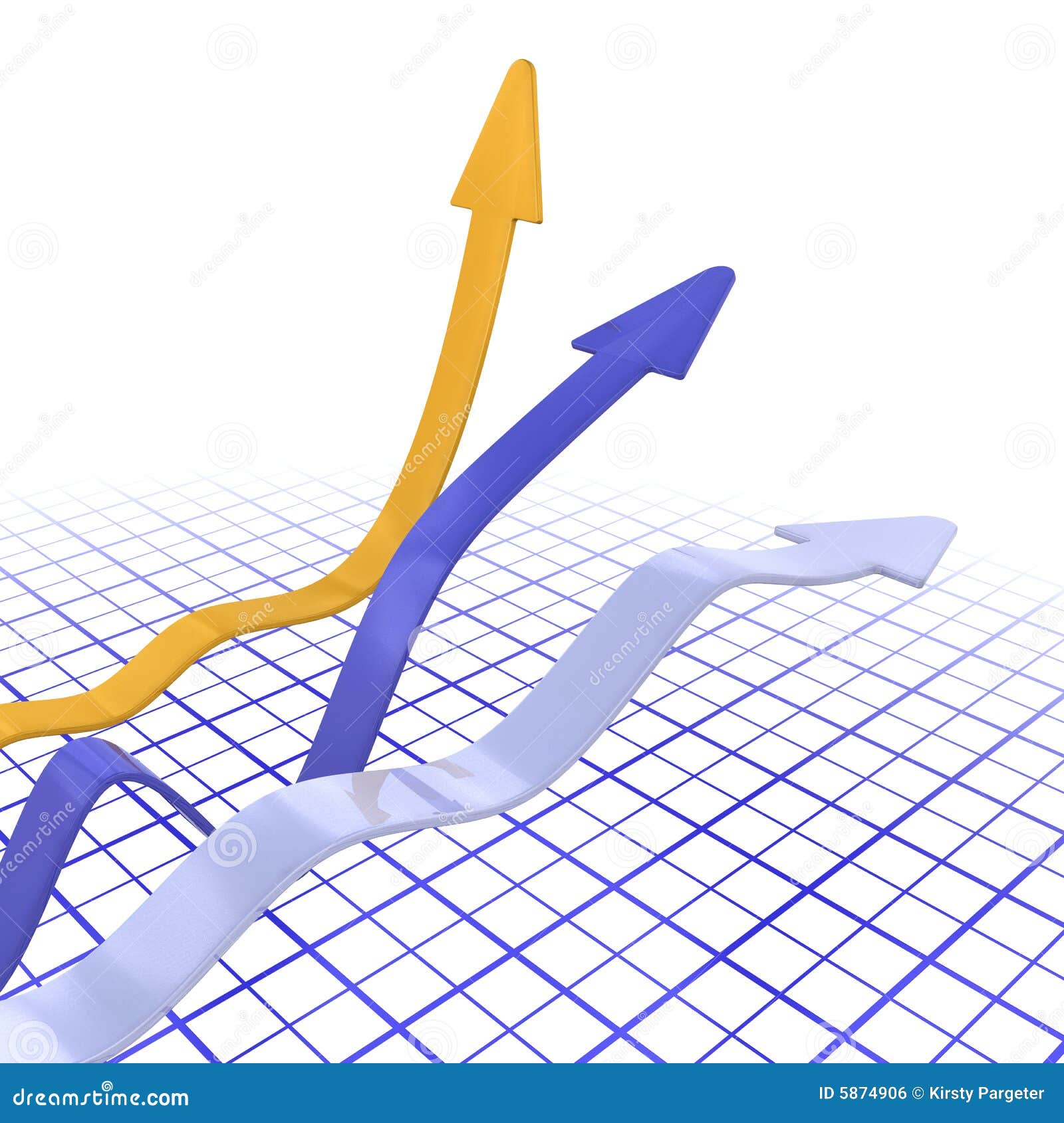 Rising profits stock illustration. Illustration of profits - 5874906