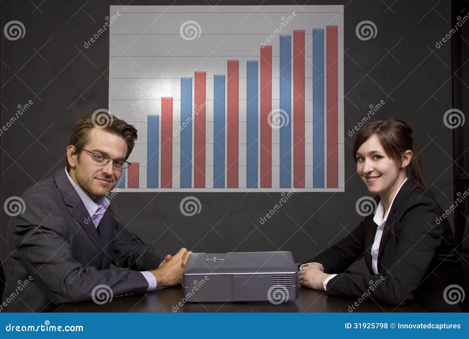 Rising Profits stock photo. Image of corporation, people - 31925798