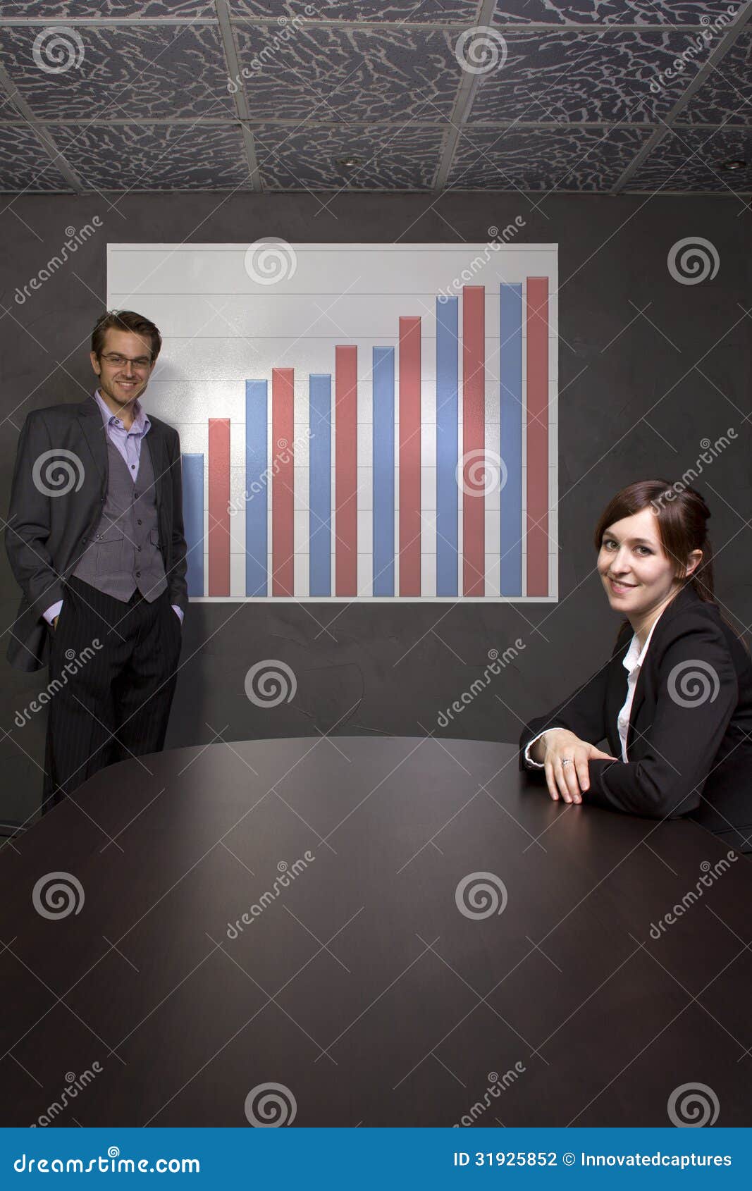 Rising Profits stock photo. Image of office, presentation - 31925852