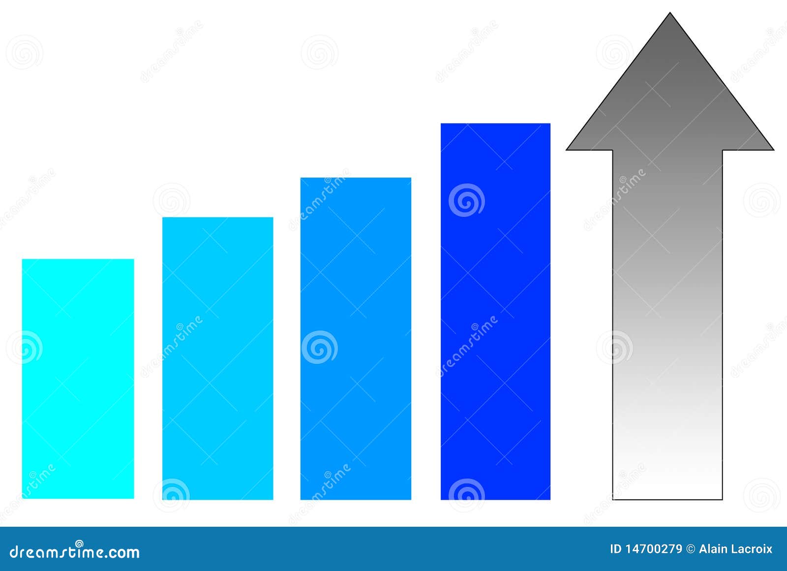 Rising results stock illustration. Illustration of calculation - 14700279
