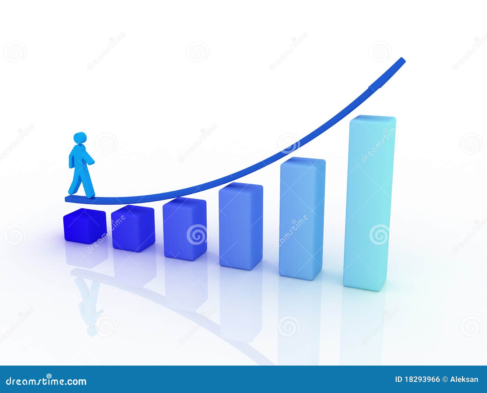 Rising revenue stock illustration. Illustration of direction - 18293966