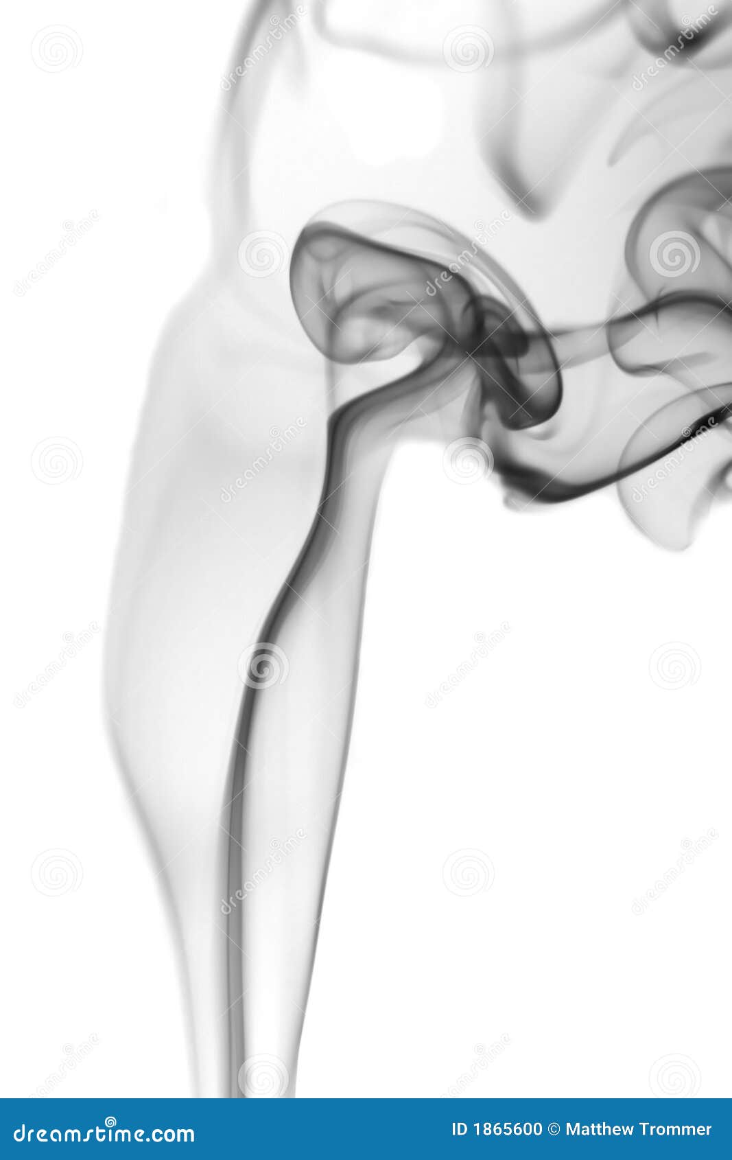 Rising Smoke stock photo. Image of black, flow, isolated - 1865600