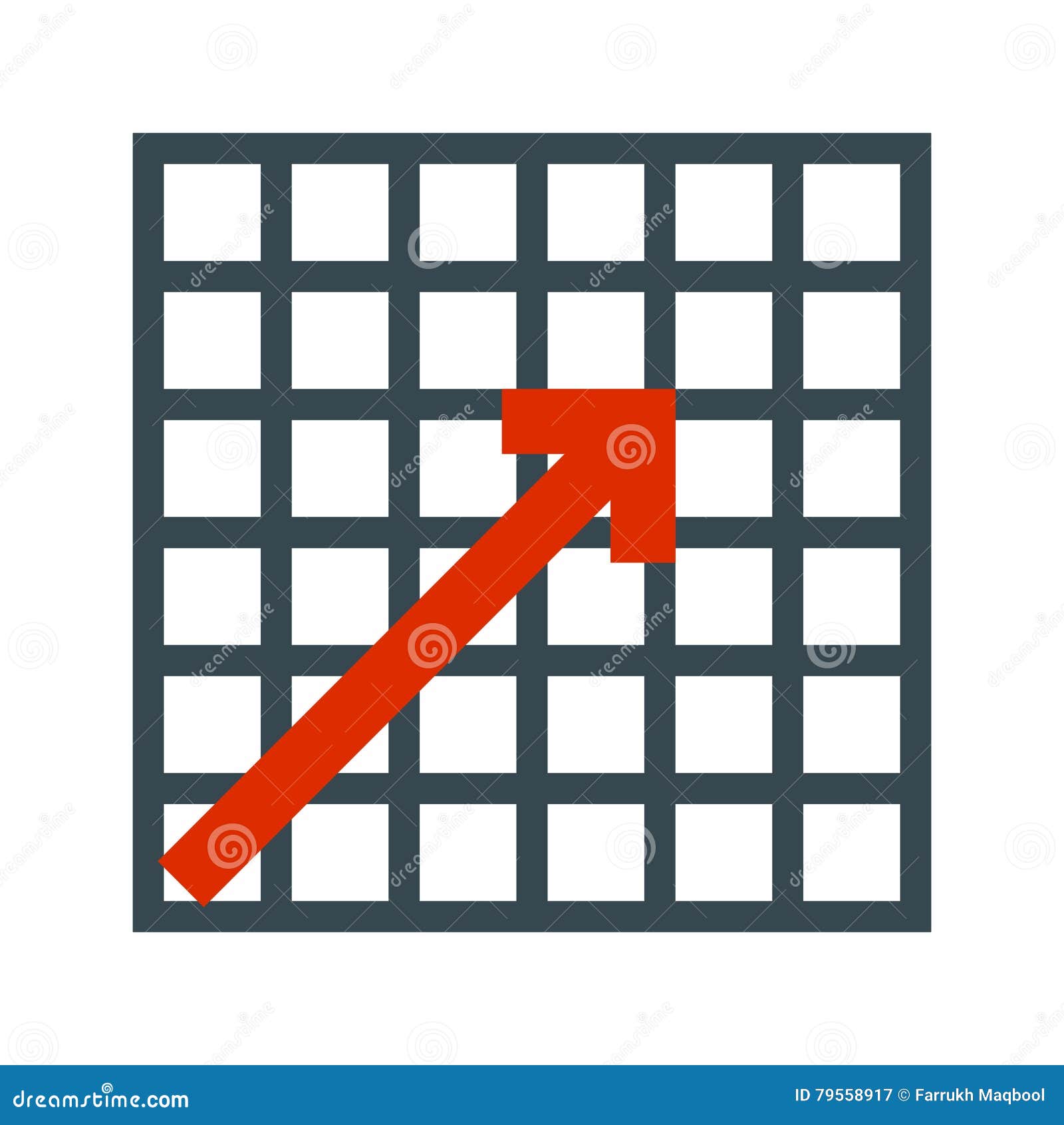 Rising Statistics stock vector. Illustration of vector - 79558917