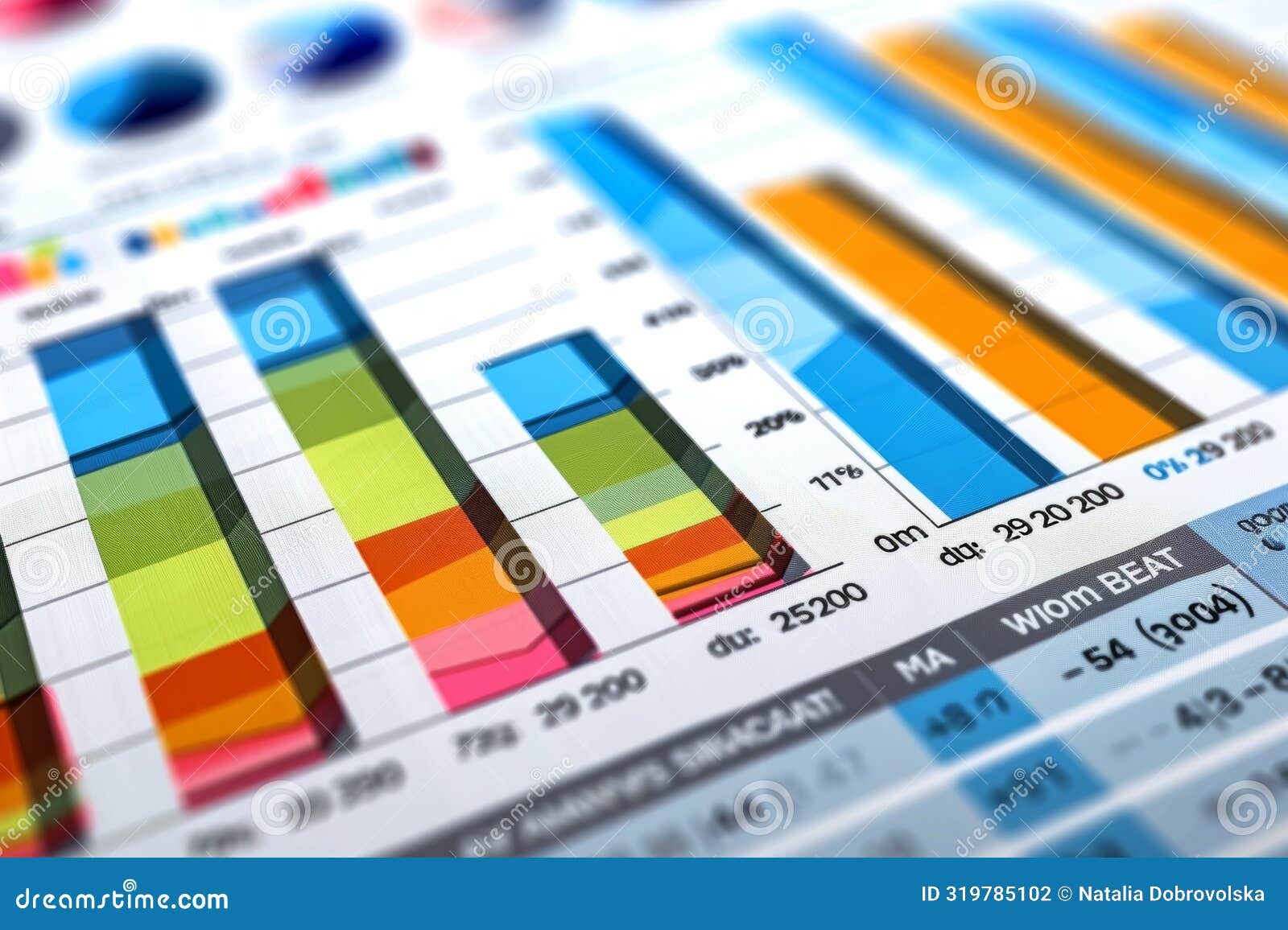 Rising Statistics Show Growing Trends and Positive Data, Indicating ...