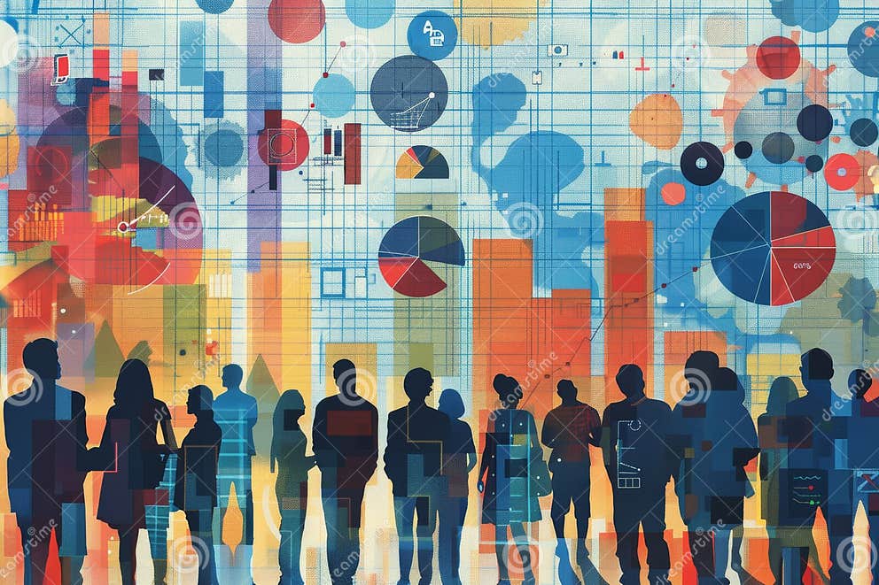 Rising Statistics Show Growing Trends and Positive Data, Indicating ...