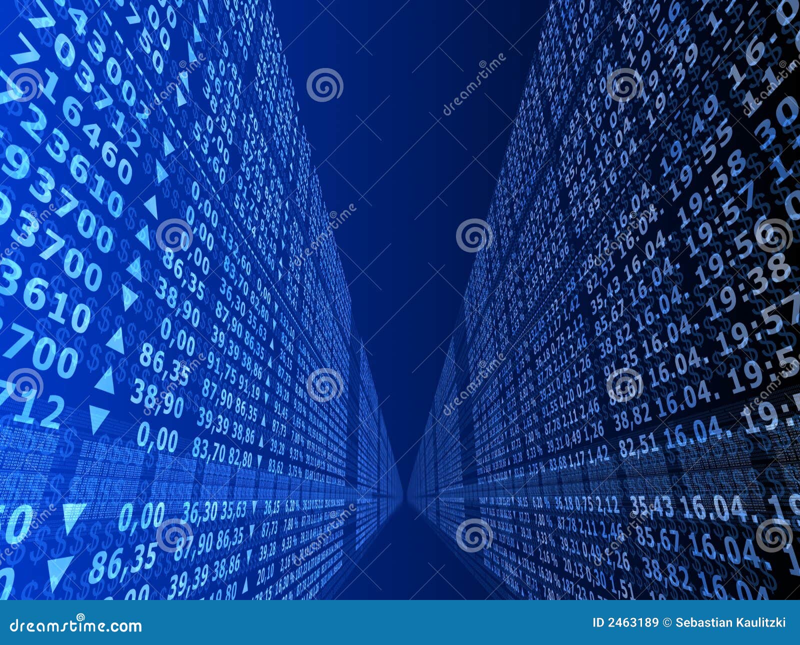 Rising stock numbers stock illustration. Illustration of earnings - 2463189