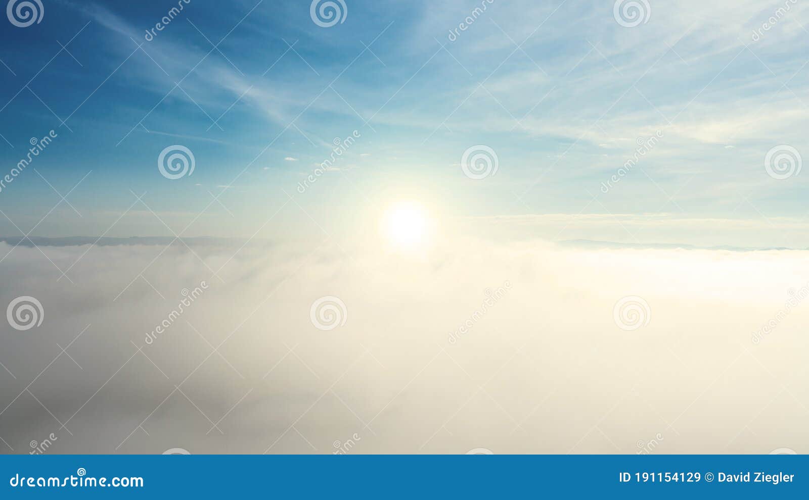 Rising sun stock image. Image of clouds, rising, overcast - 191154129