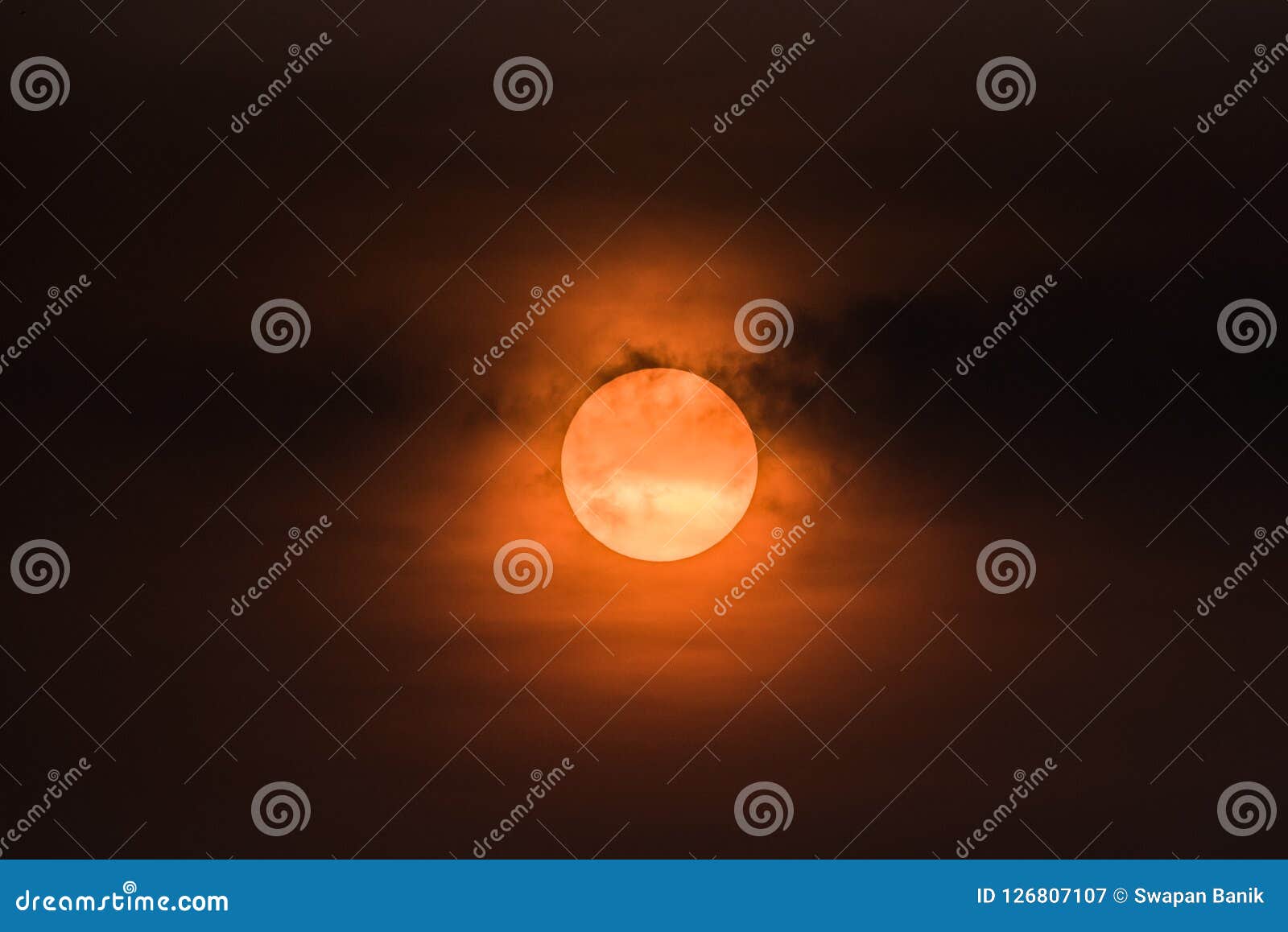 The Rising Sun stock image. Image of outdoor, dawn, bright - 126807107