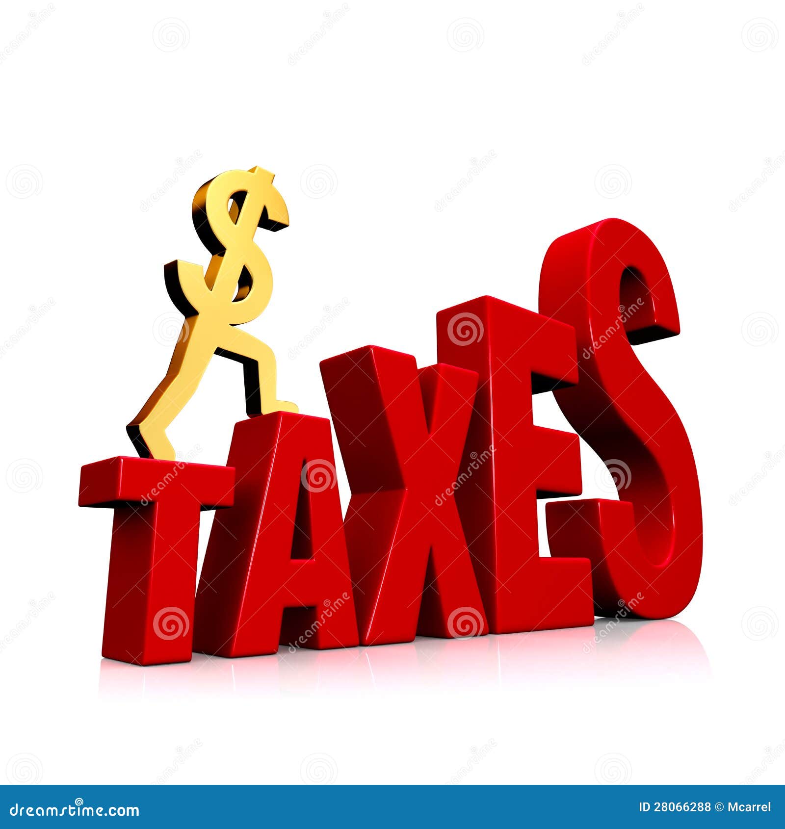 Rising Taxes stock illustration. Illustration of business - 28066288