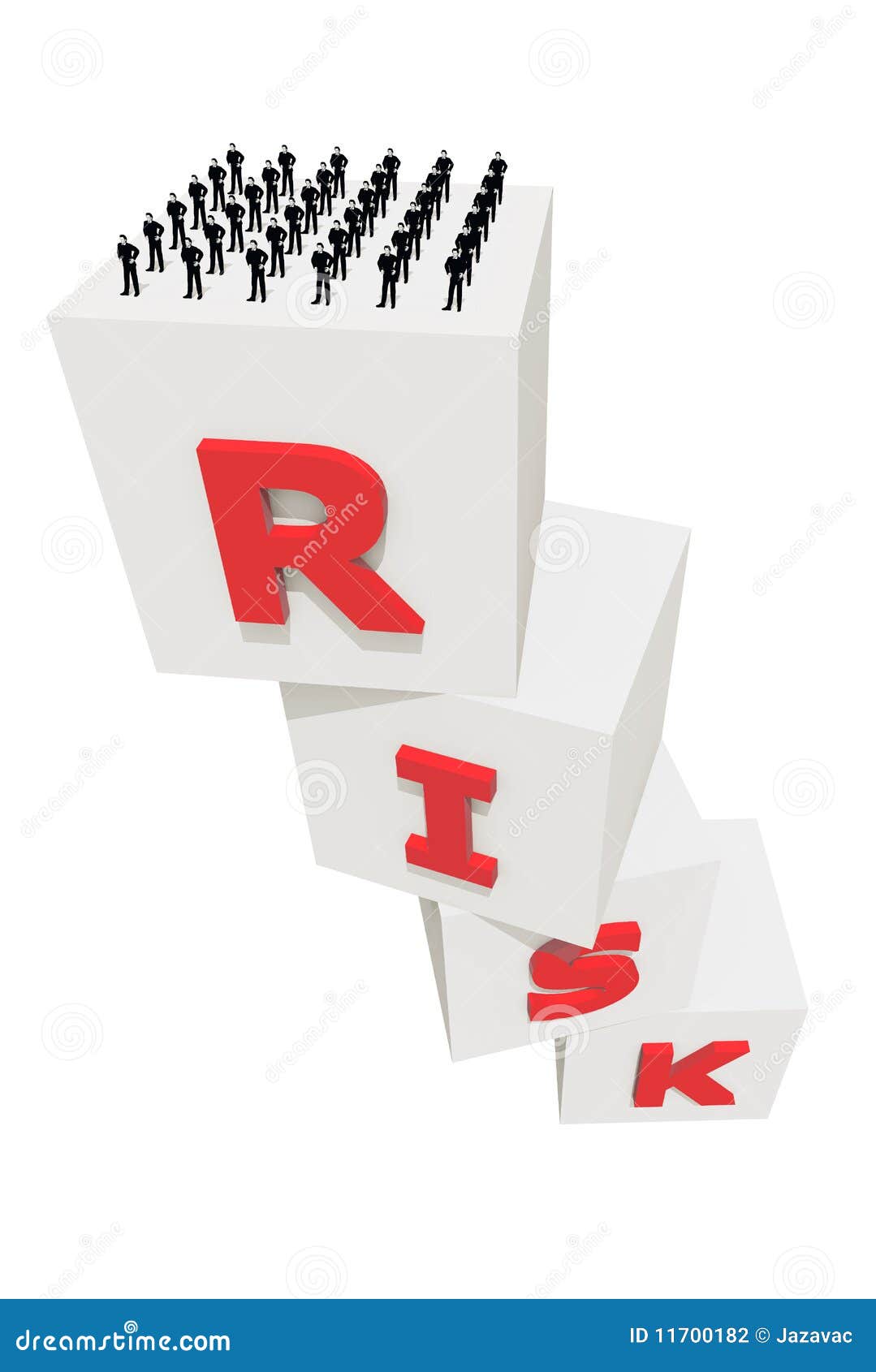 Risk stock illustration. Illustration of cube, square - 11700182