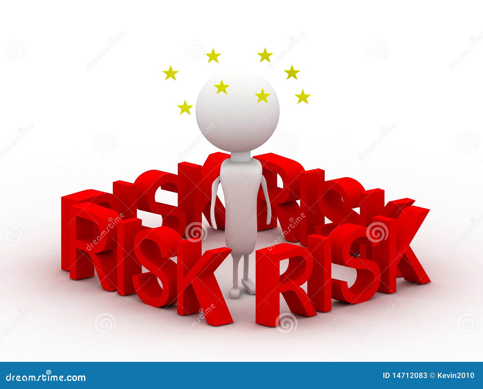 Risk stock illustration. Illustration of danger, male - 14712083
