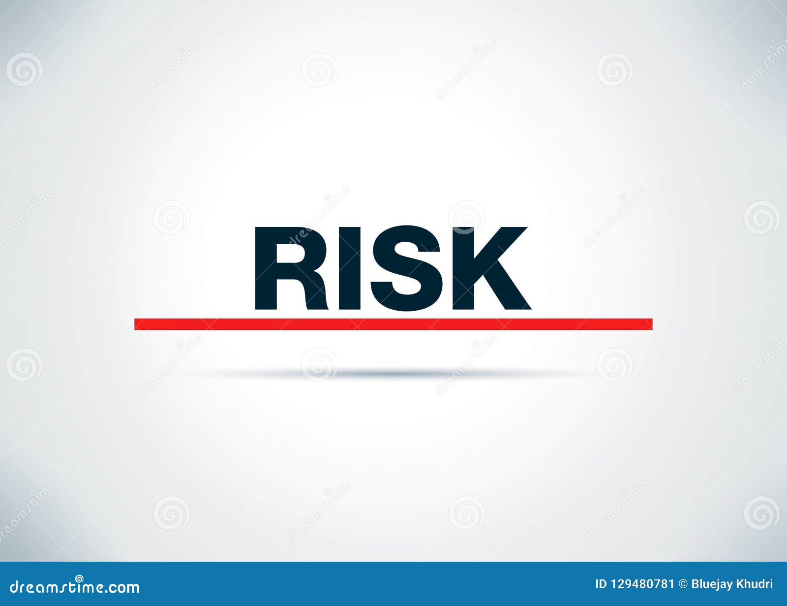 Risk Abstract Flat Background Design Illustration Stock Illustration ...