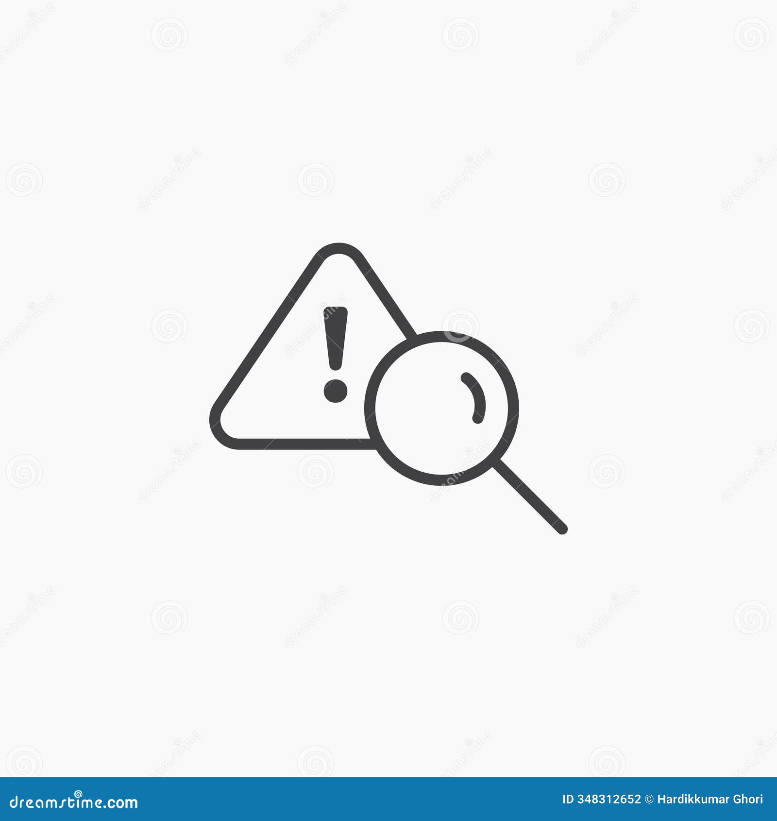 Risk analysis icon vector stock vector. Illustration of internet ...