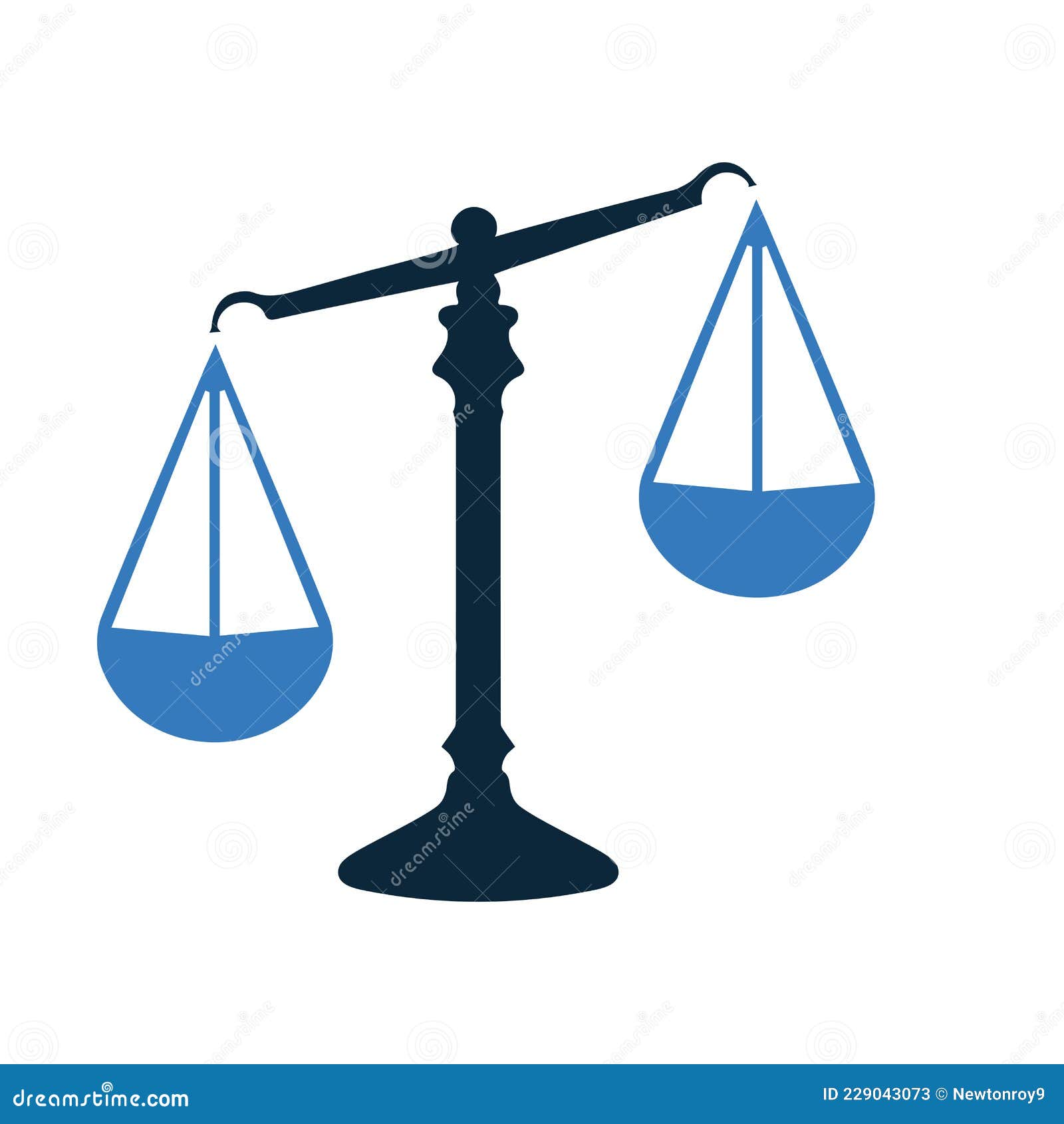 Risk Analysis, Risk Evaluation, Scale, Balance Icon. Vector ...