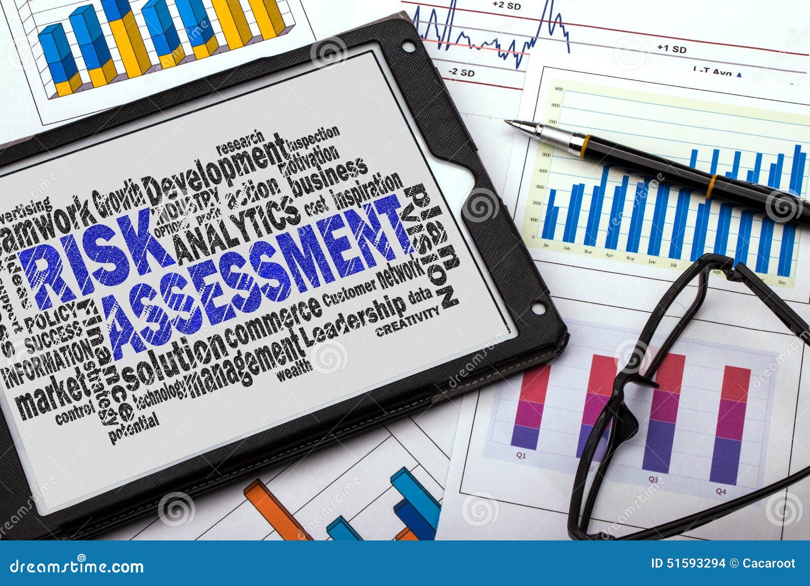 Risk assessment concept stock photo. Image of plan, rule - 51593294
