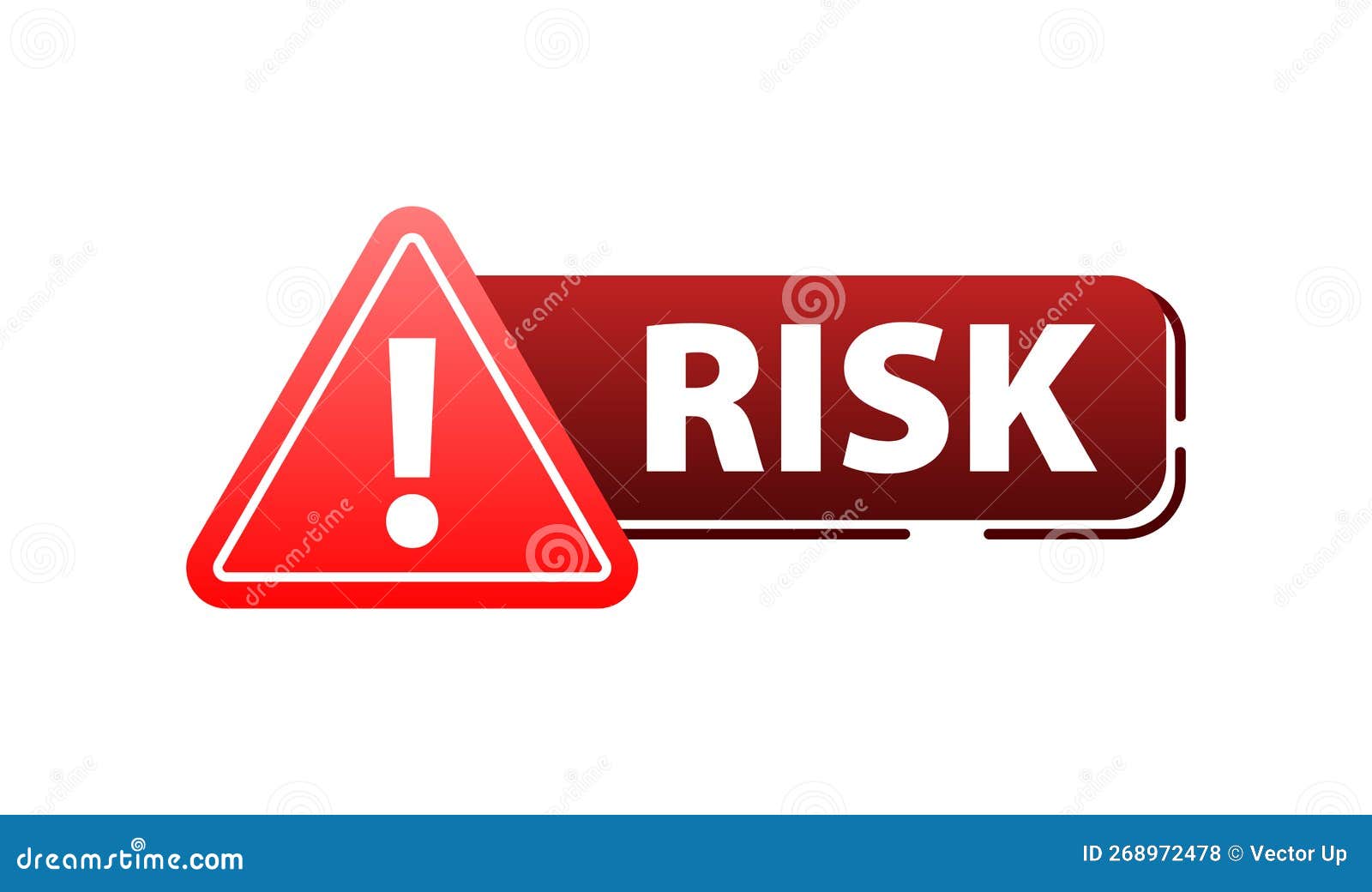 Risk Assessment. High Risk Meter. Vector Illustration. Stock Vector ...