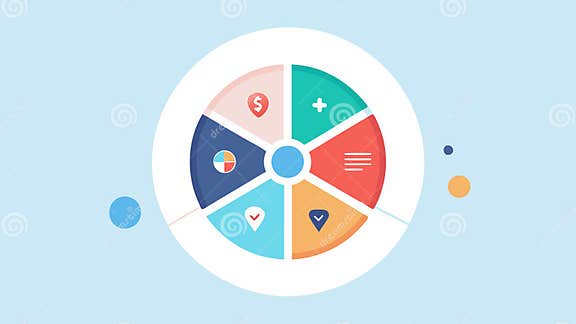 Risk Assessment a Pie Chart Segmented into Various Health Risk Levels ...