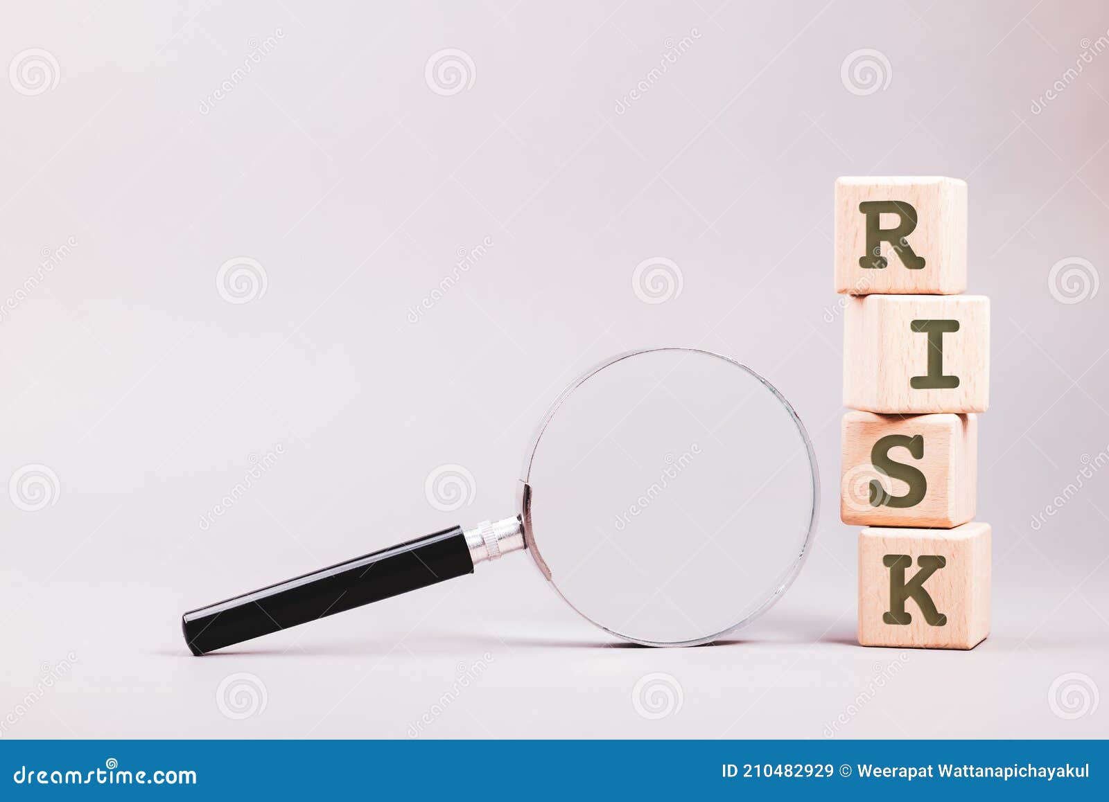 Magnifying on Risk stock image. Image of insurance, control - 210482929 Magnifying on Risk stock image. Image of insurance, control - 210482929