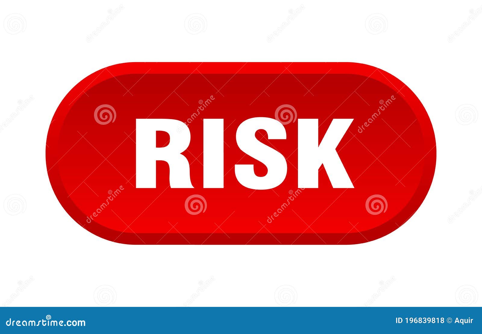 Risk button stock vector. Illustration of label, website - 196839818