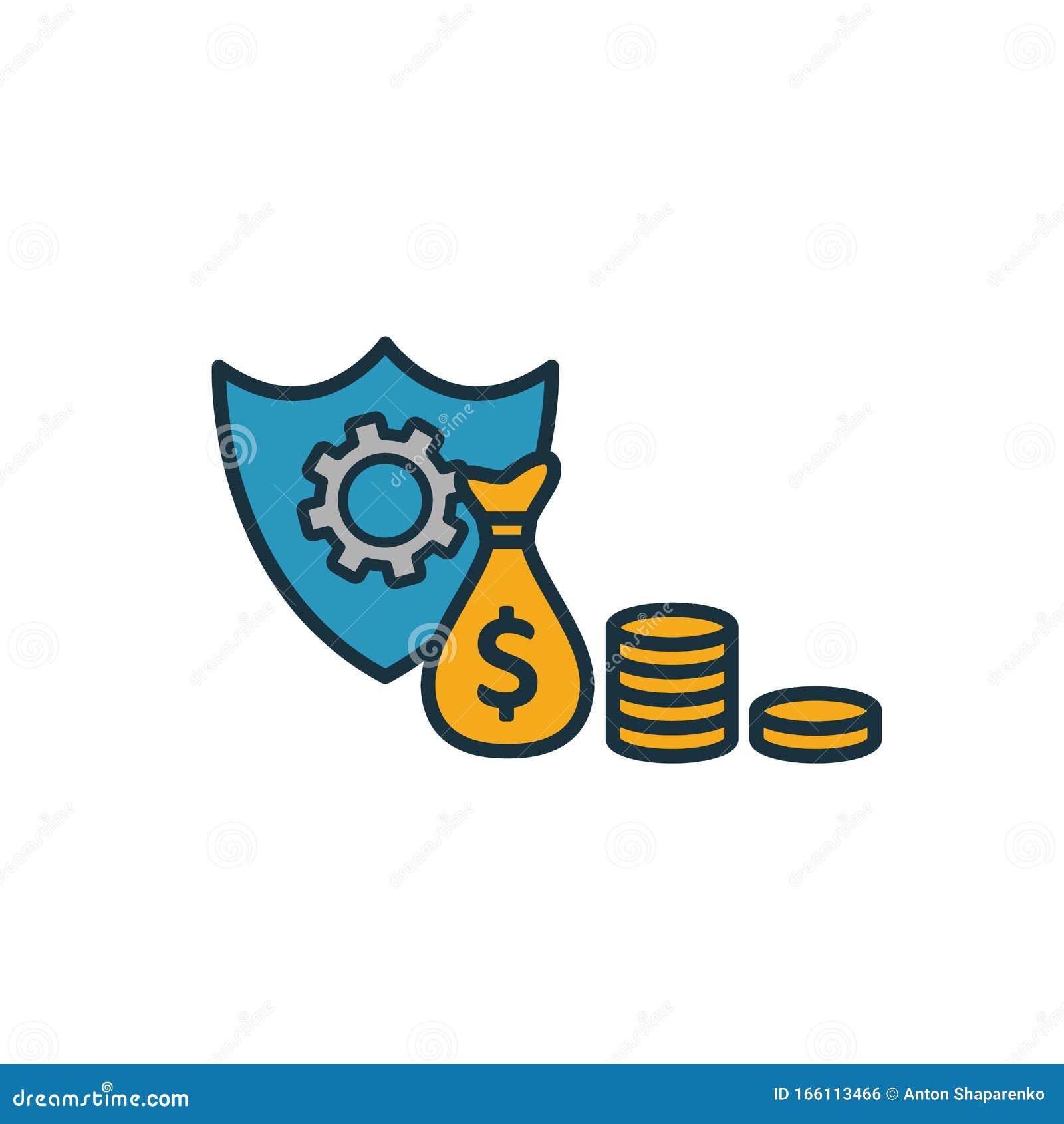 Risk Capital Icon. Simple Element from Risk Management Icons Collection ...