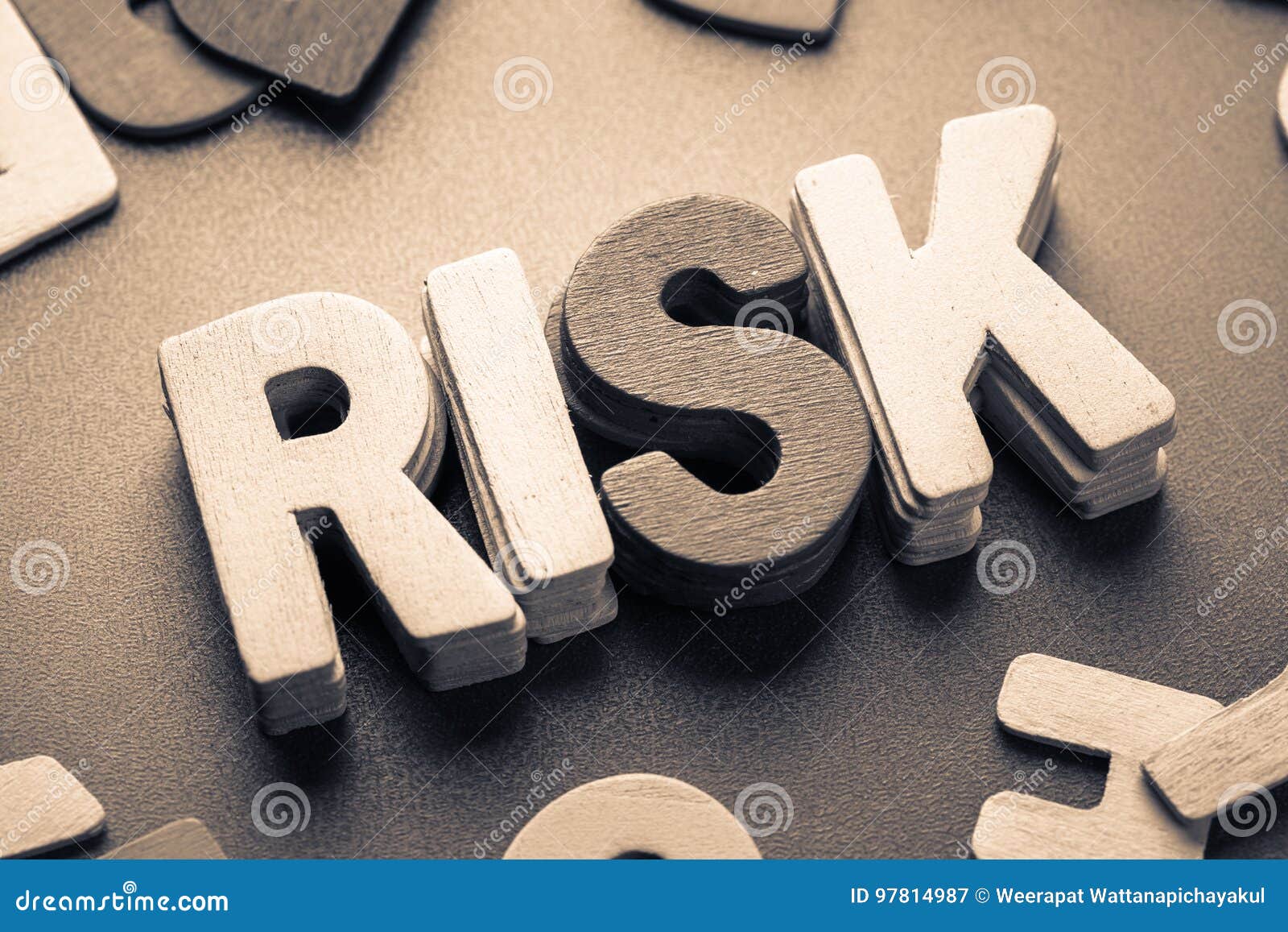 Risk stock image. Image of focus, investment, concept - 97814987