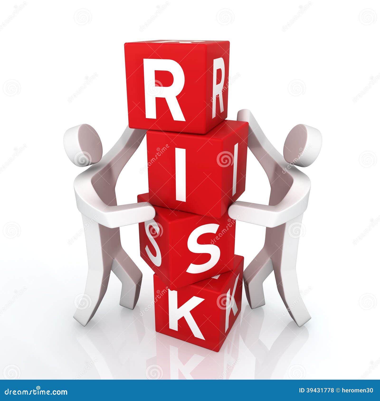 Risk concept box stock illustration. Illustration of management - 39431778