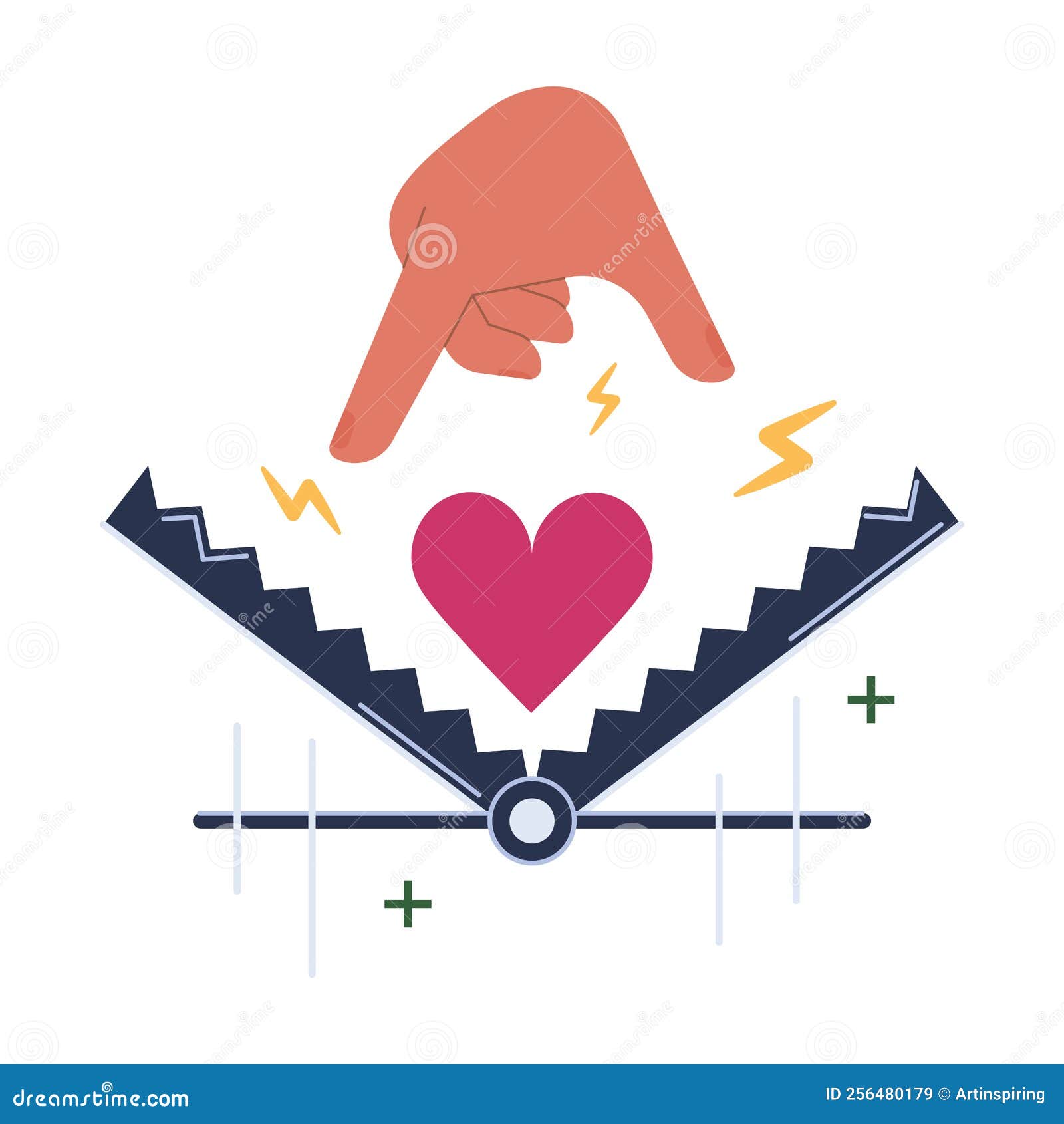 Risk Concept. Challenge, Danger or Difficulty To Overcome Stock Vector ...